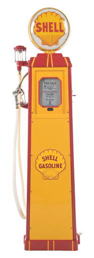 Wayne Model #40a Gas Pump Restored In Shell Gasoline.