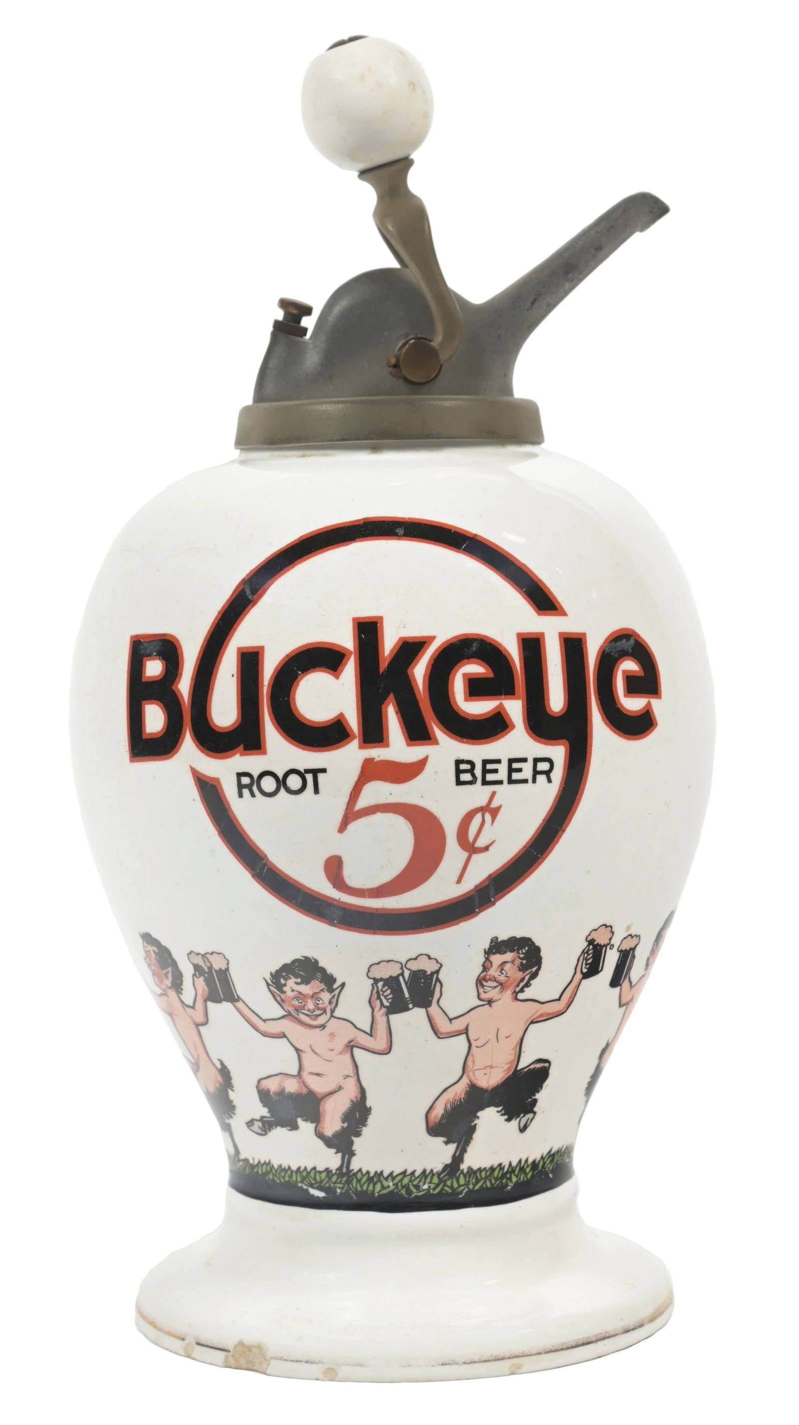 Buckeye Root Beer Syrup Dispenser Auction