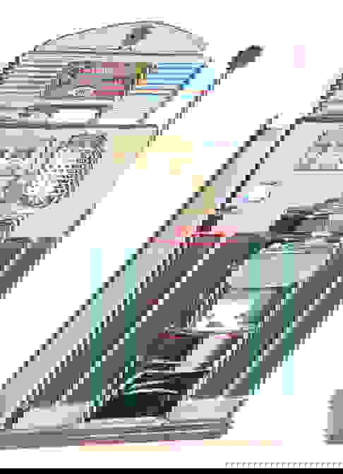 50¢ Jennings "thunderbird Hotel" Light Up Slot Machine Auction