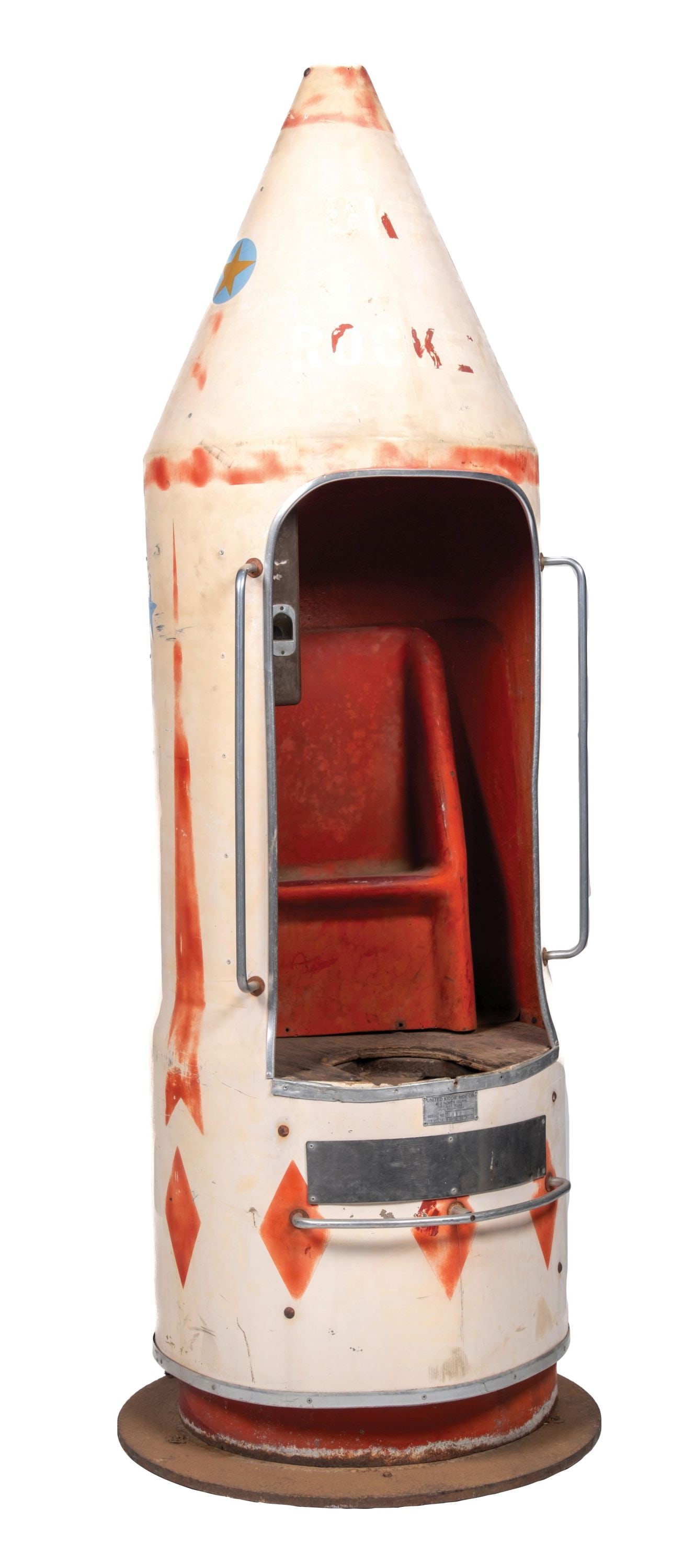 United Kiddie Ride Co. Rocket Kiddie Ride Auction