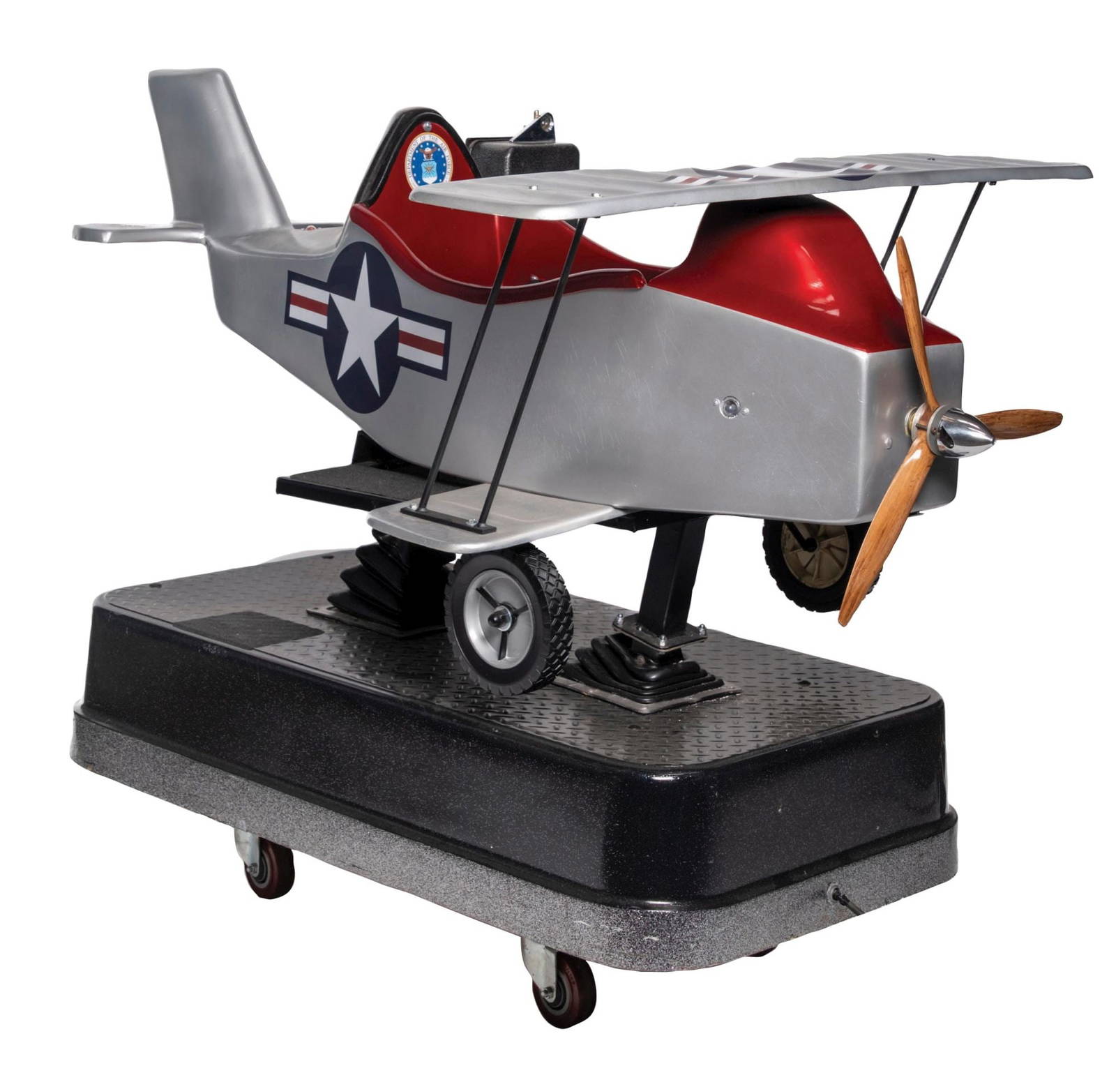 Biplane Kiddie Ride Auction