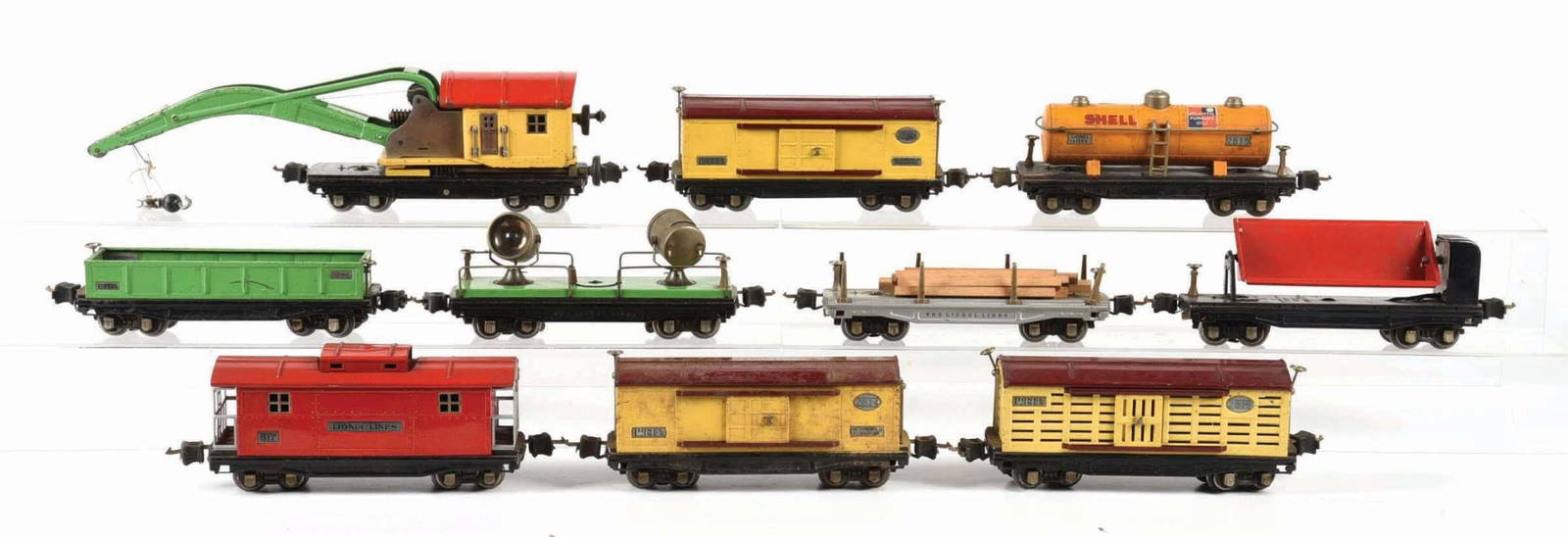 Lot Of 10: 2800 Series Lionel Freight Cars Auction