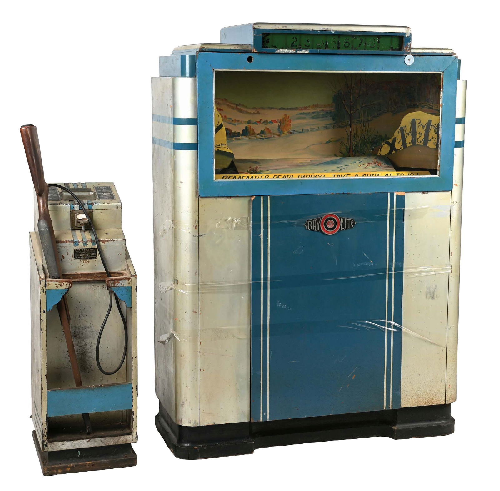 5¢ Seeburg Ray O Lite "pearl Harbor" Arcade Game Auction