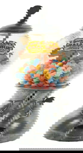 Bluebird Gumball Machine