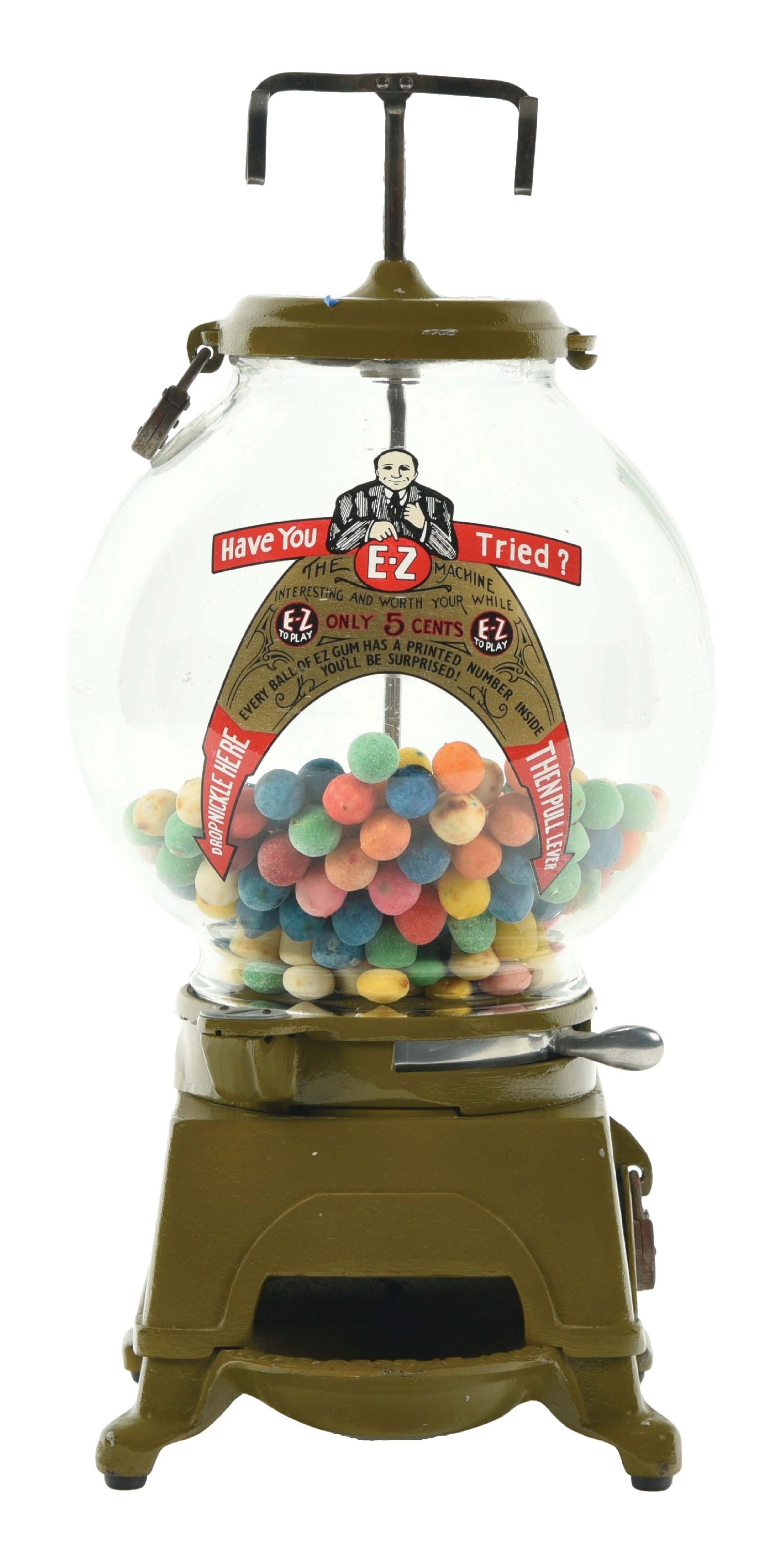 Ad-lee E-z Gambling Gumball Machine Auction