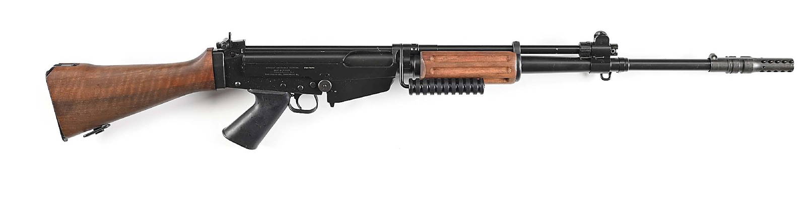 (m) Fine Pre Ban Fn Lar 50.42 .308 Match Fal Semi Automatic Rifle.