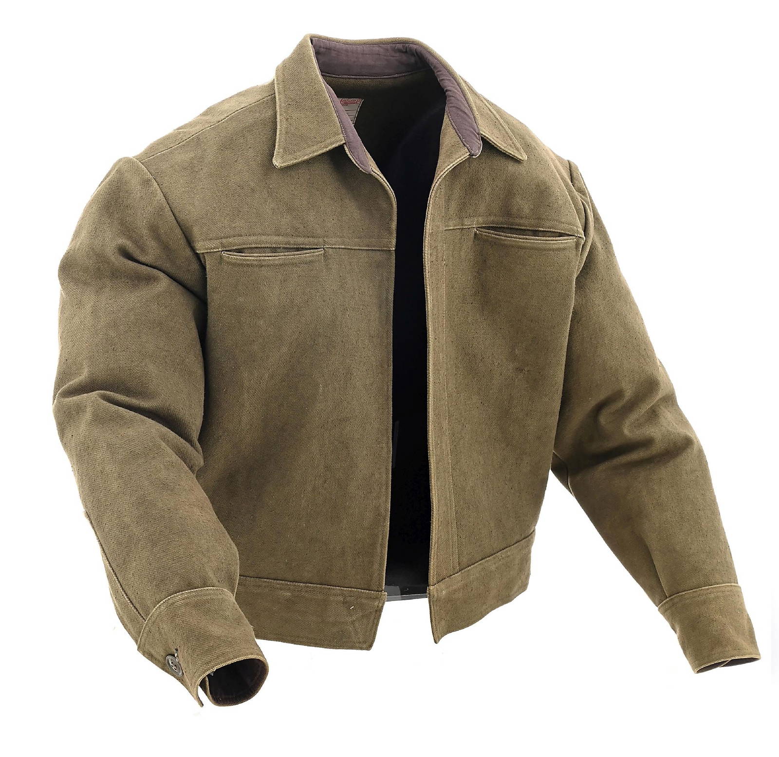 Robert Horton's Personal Screen Worn Wagon Train Jacket Auction
