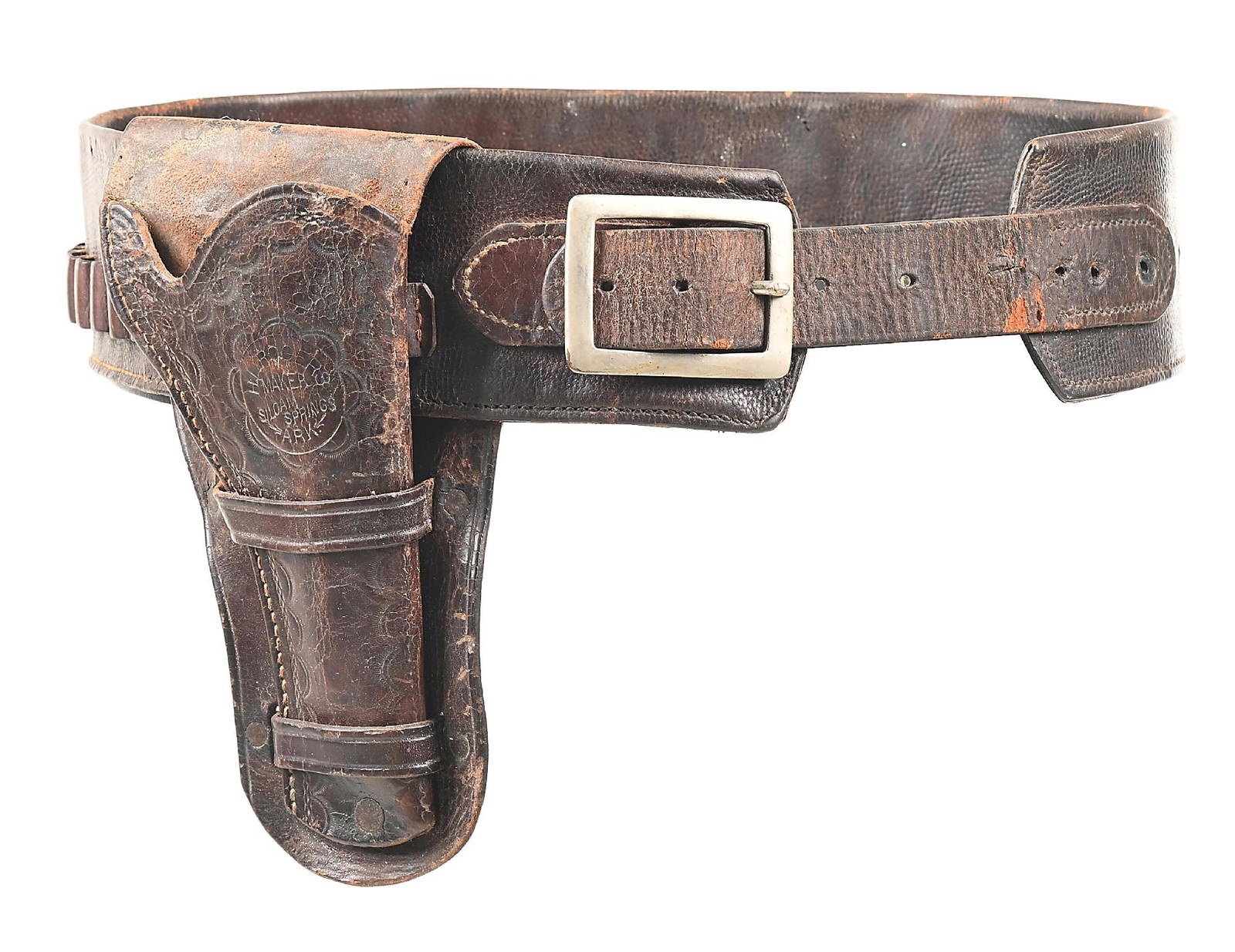 H.l. Rogers / Arkansas Holster And Belt Auction
