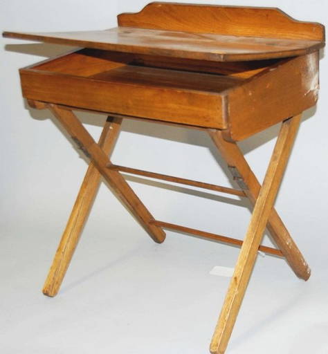 Wooden Folding Desk.