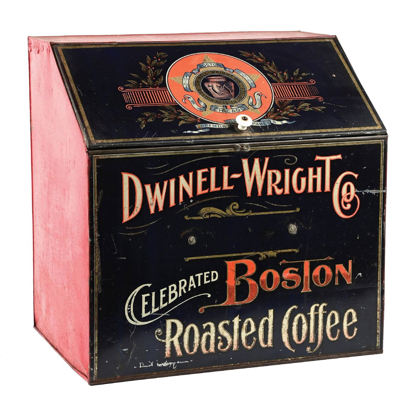 Dwinell-wright Co. General Store Coffee Container Auction