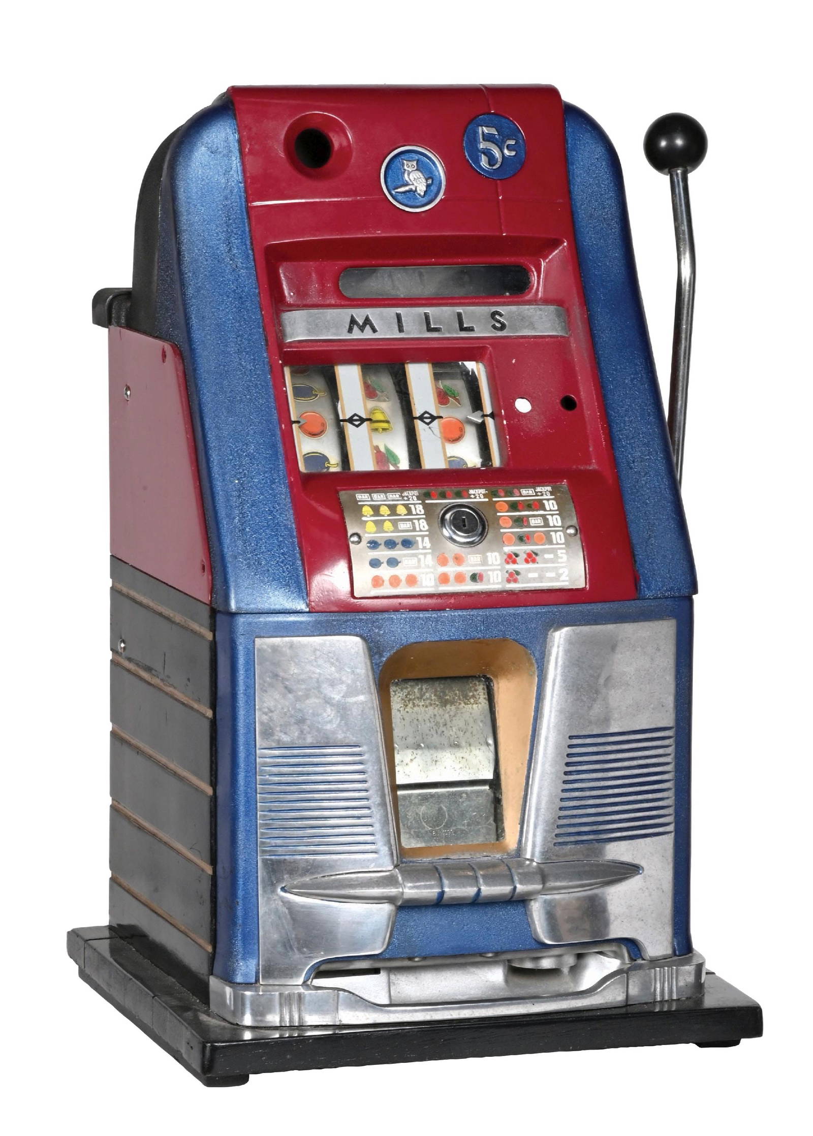 5¢ Mills High Top Slot Machine Auction
