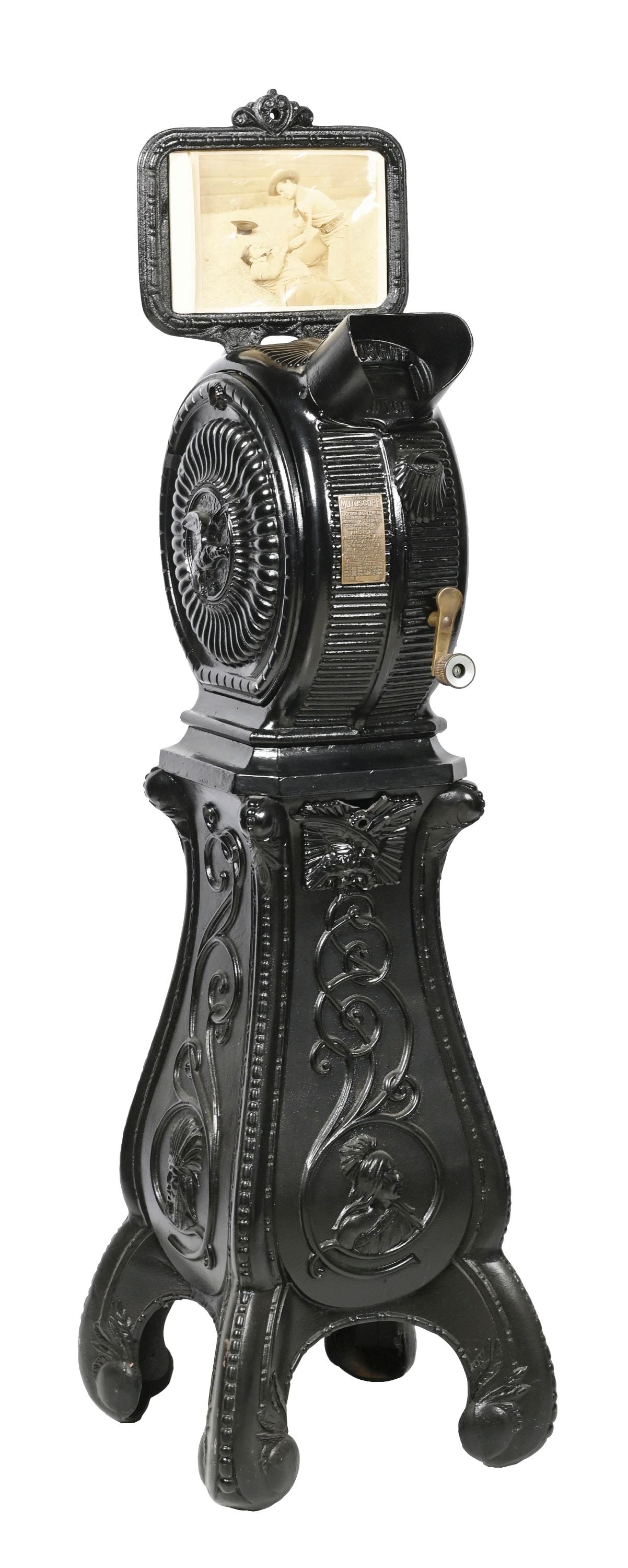 5¢ Mutoscope Reel "indian" Arcade Machine Auction