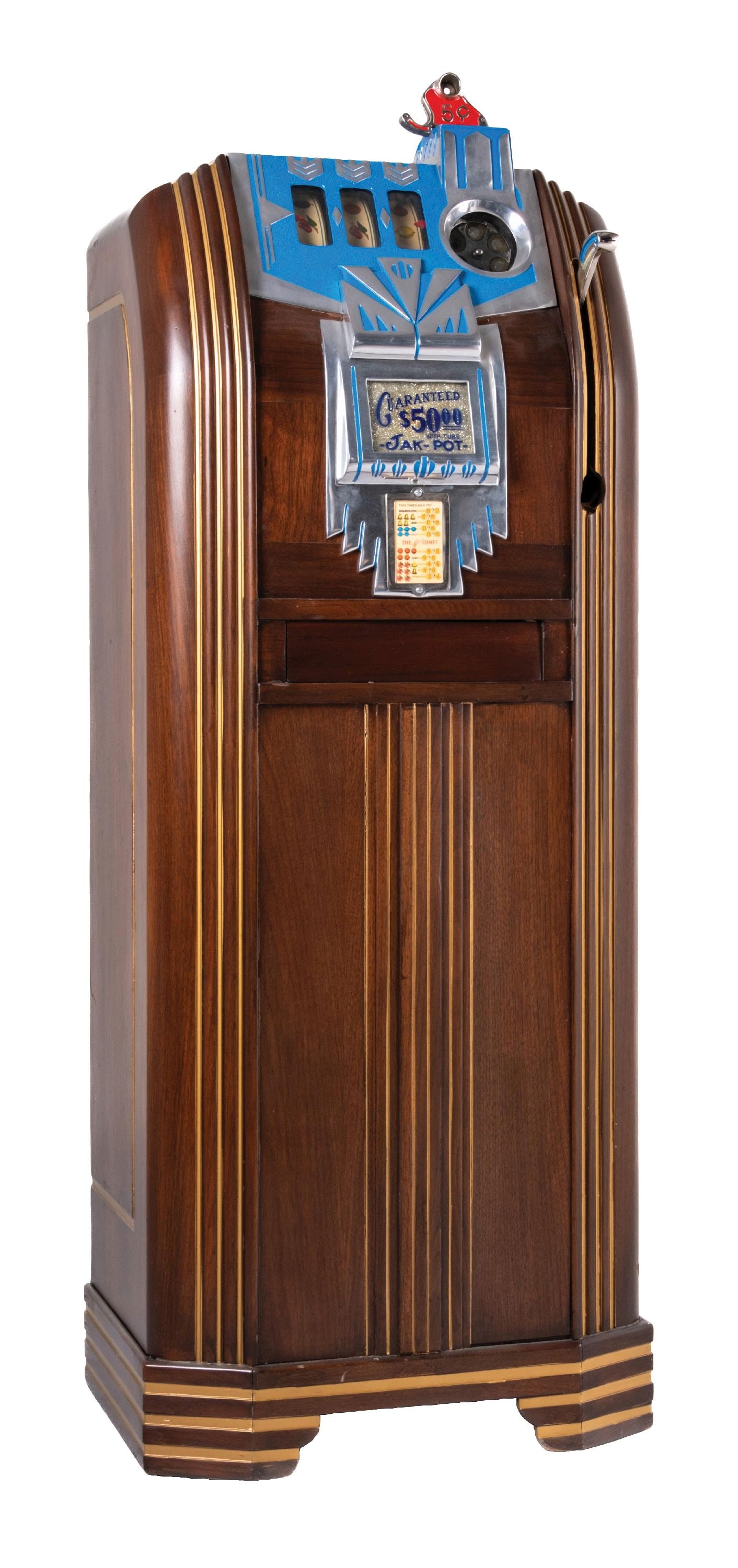 5¢ Pace "royal Comet" Console Slot Machine Auction