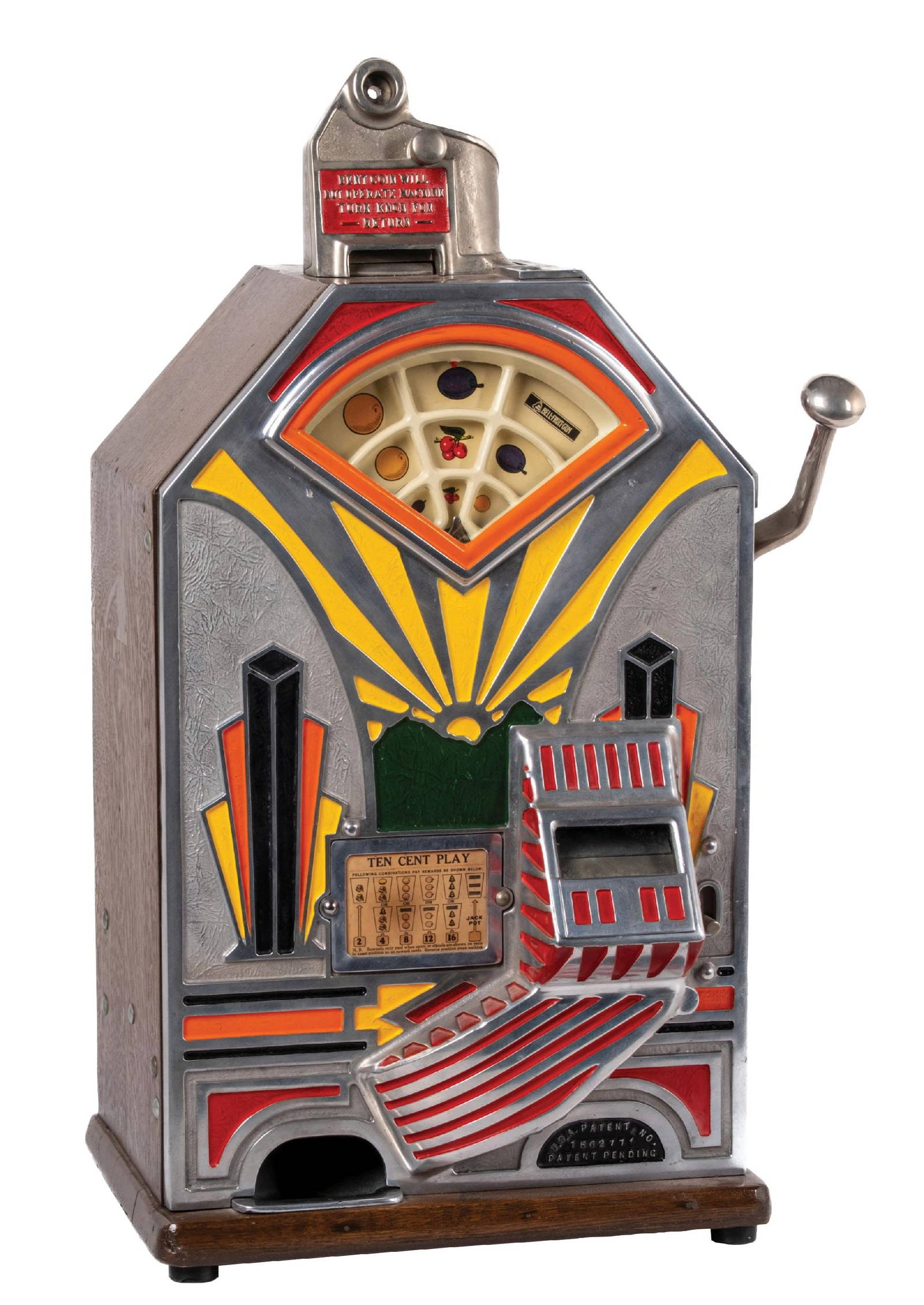 O.d. Jennings "little Duke" Slot Machine Auction