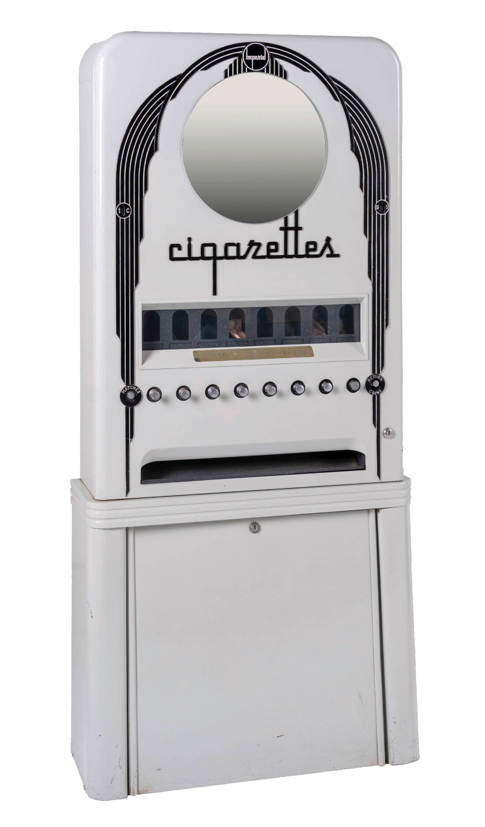 Art Deco Rowe Cigarette Machine Auction