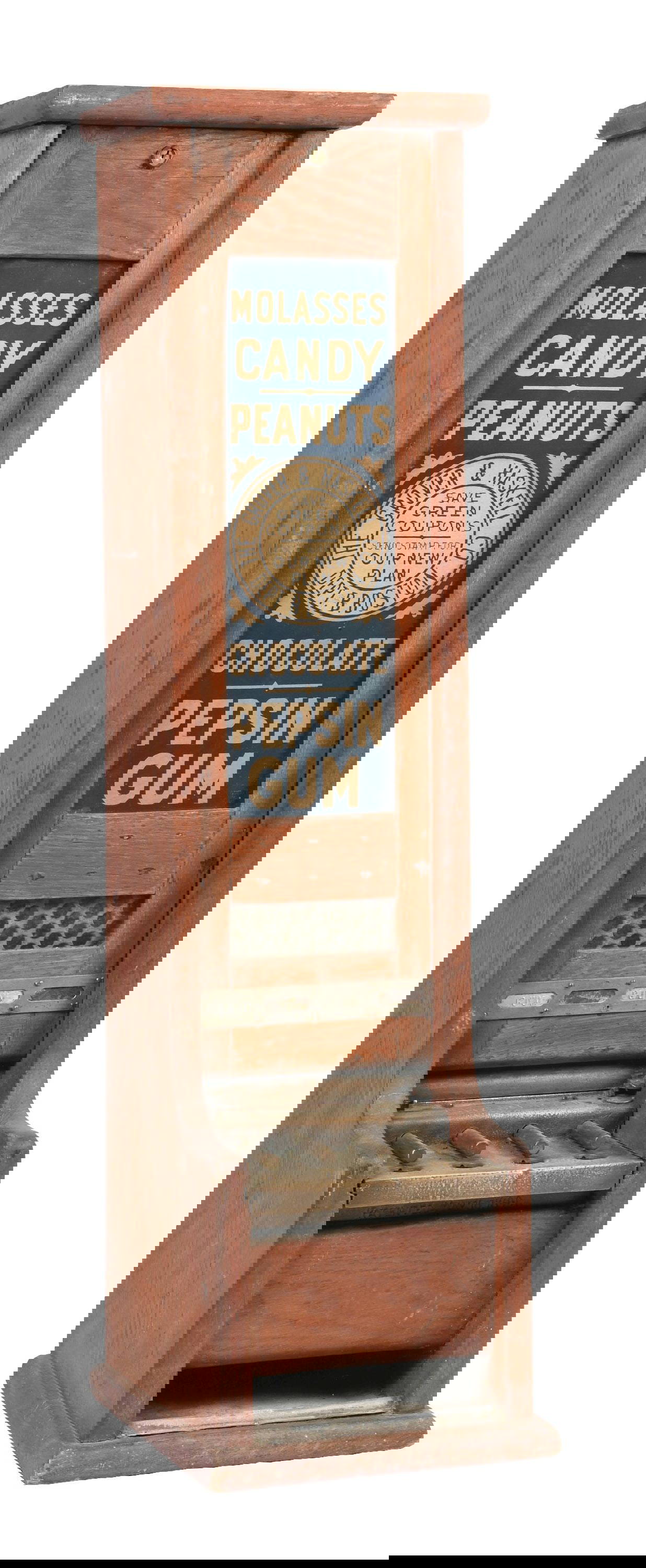 Molasses Candy & Chocolate Peanut Pepsin Gum Package Vending Machine ...