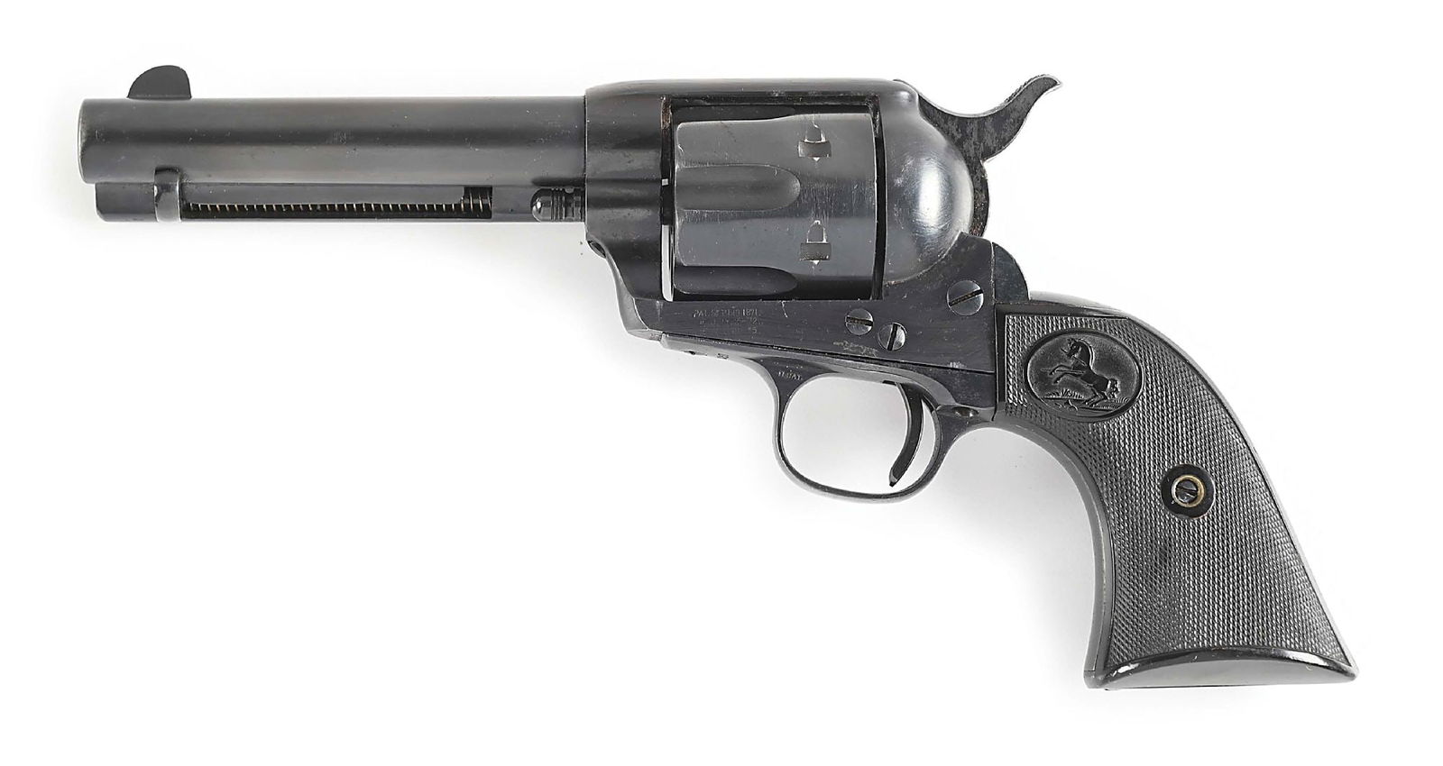 (a) Antique Colt Single Action Army Revolver (1888). Auction