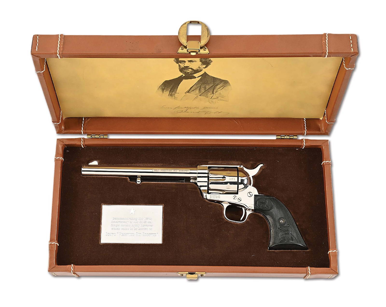 (m) Commemorative Colt Frontier Six Shooter 100 Year Peacemaker ...
