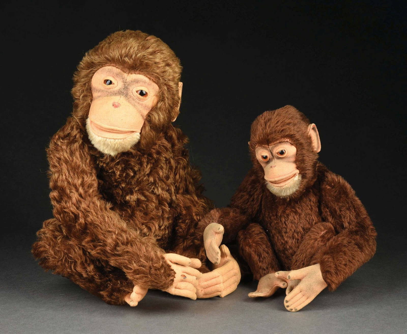 Lot Of 2: Steiff Monkeys Auction