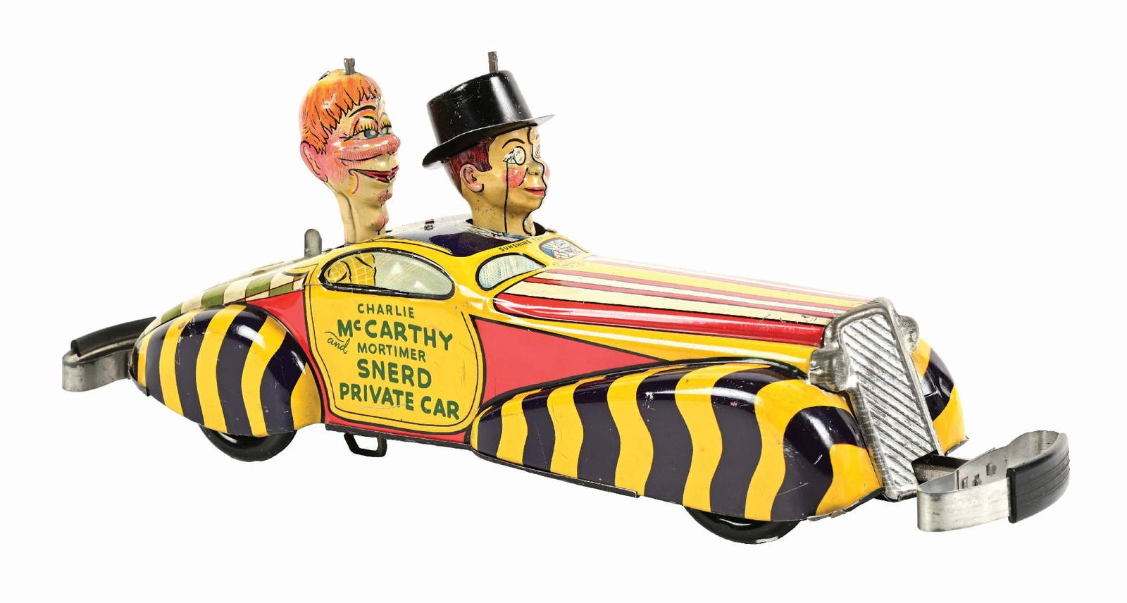 Marx Charlie Mccarthy & Mortimer Snerd Private Car Auction
