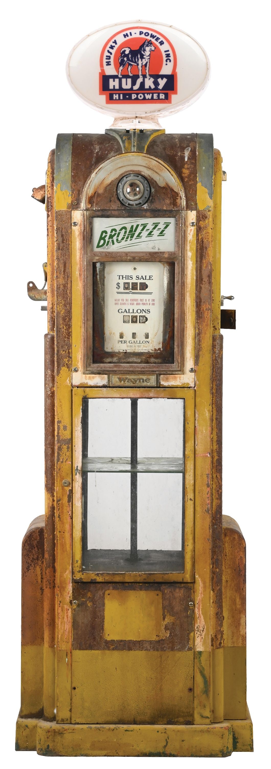 Wayne 60 Showcase Gas Pump Auction