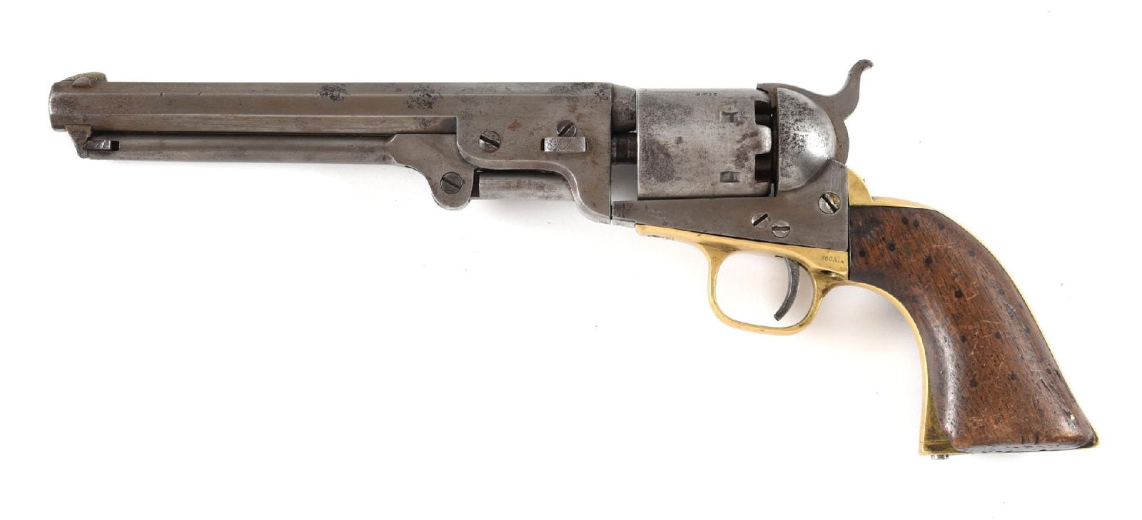 (a) Colt Model 1851 Navy Percussion Revolver (1868). - Jul 07, 2025 ...