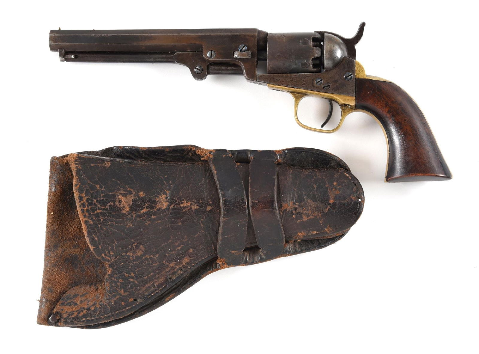 (a) Colt Model 1849 Pocket Percussion Revolver. - Jul 07, 2025 | Dan ...