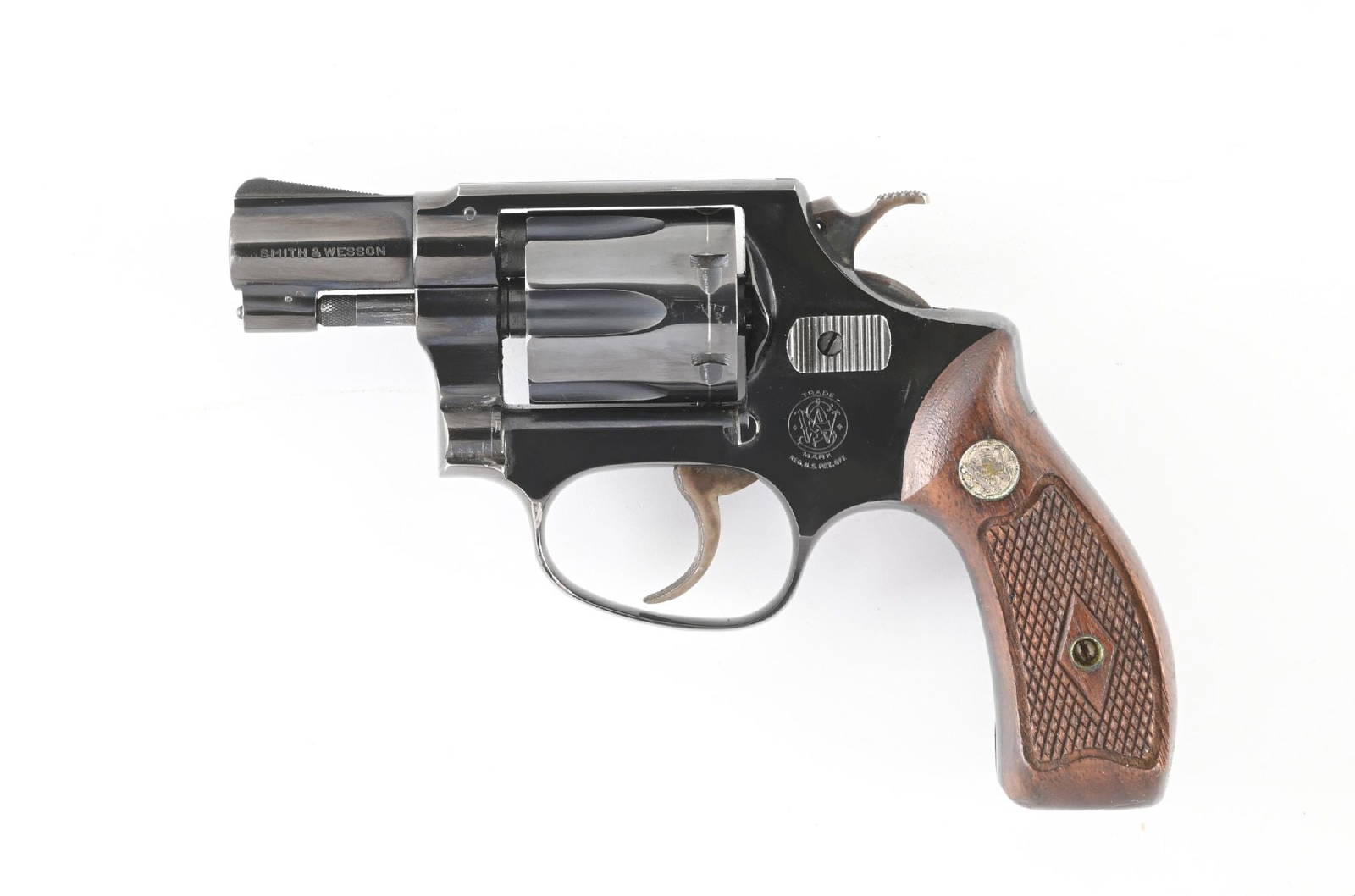 (c) Smith & Wesson Model 30-1 .32 S&w Long Double Action Revolver With Box. Auction