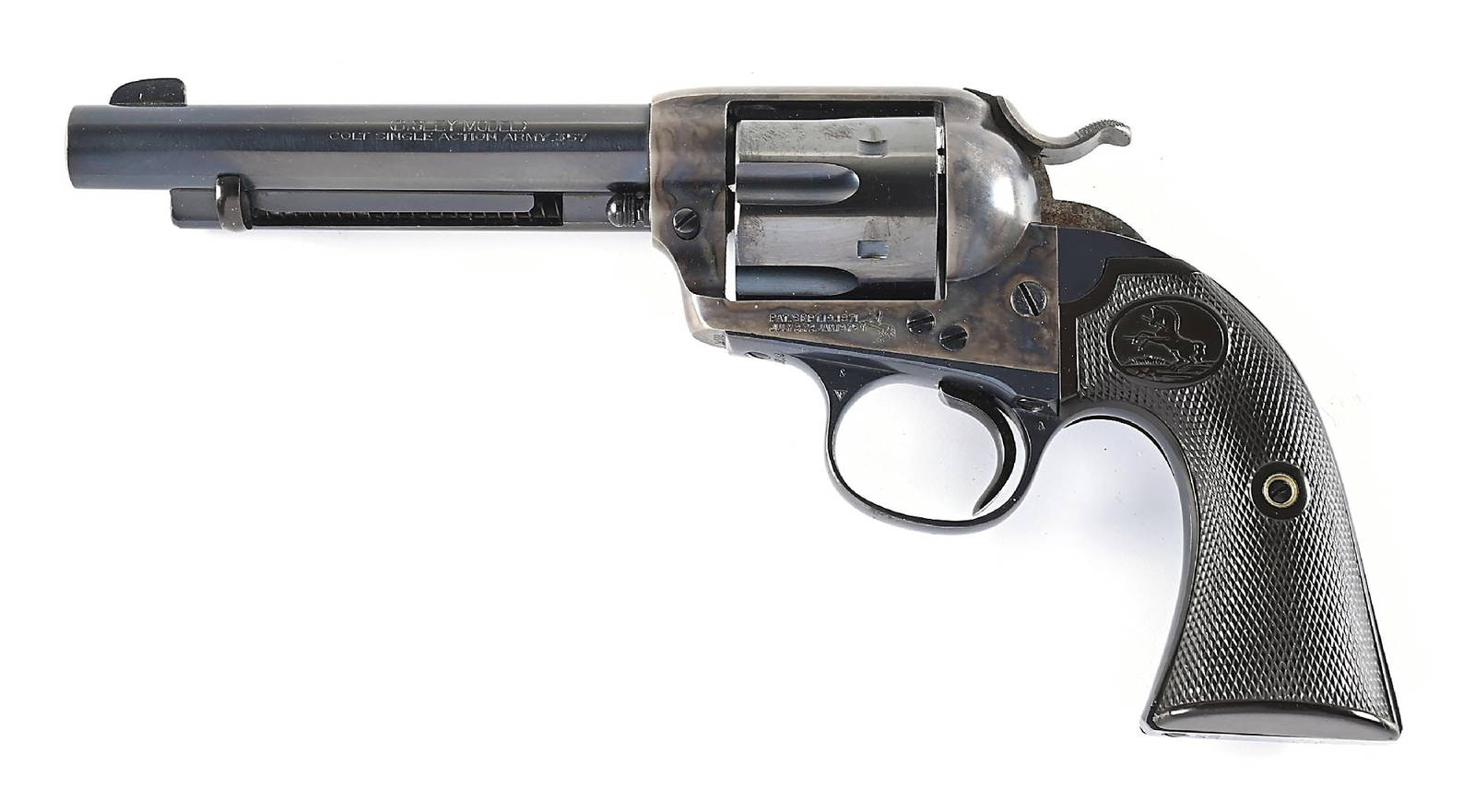 (c) Colt Bisley Single Action Army Revolver (1900). Auction