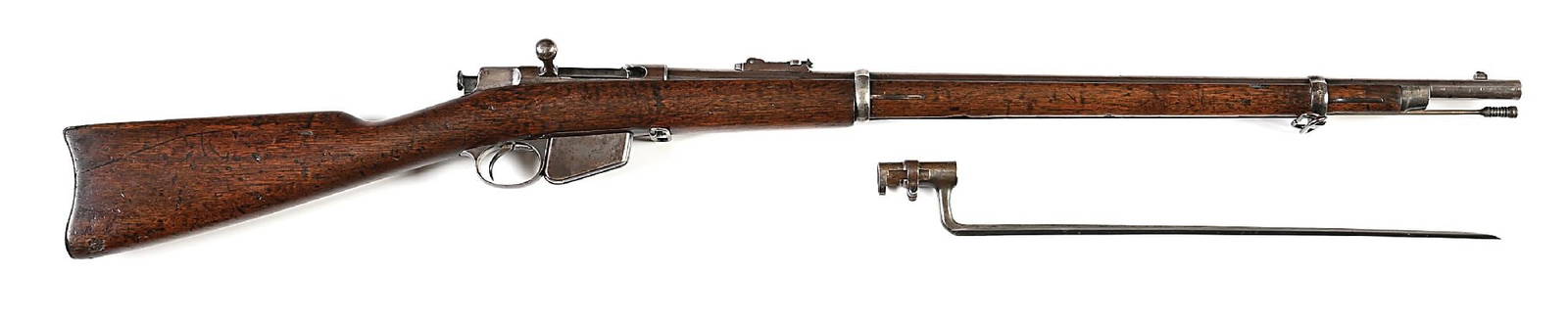 (a) Early Usn 2nd Contract Lee Model 1879 Bolt Action Rifle.