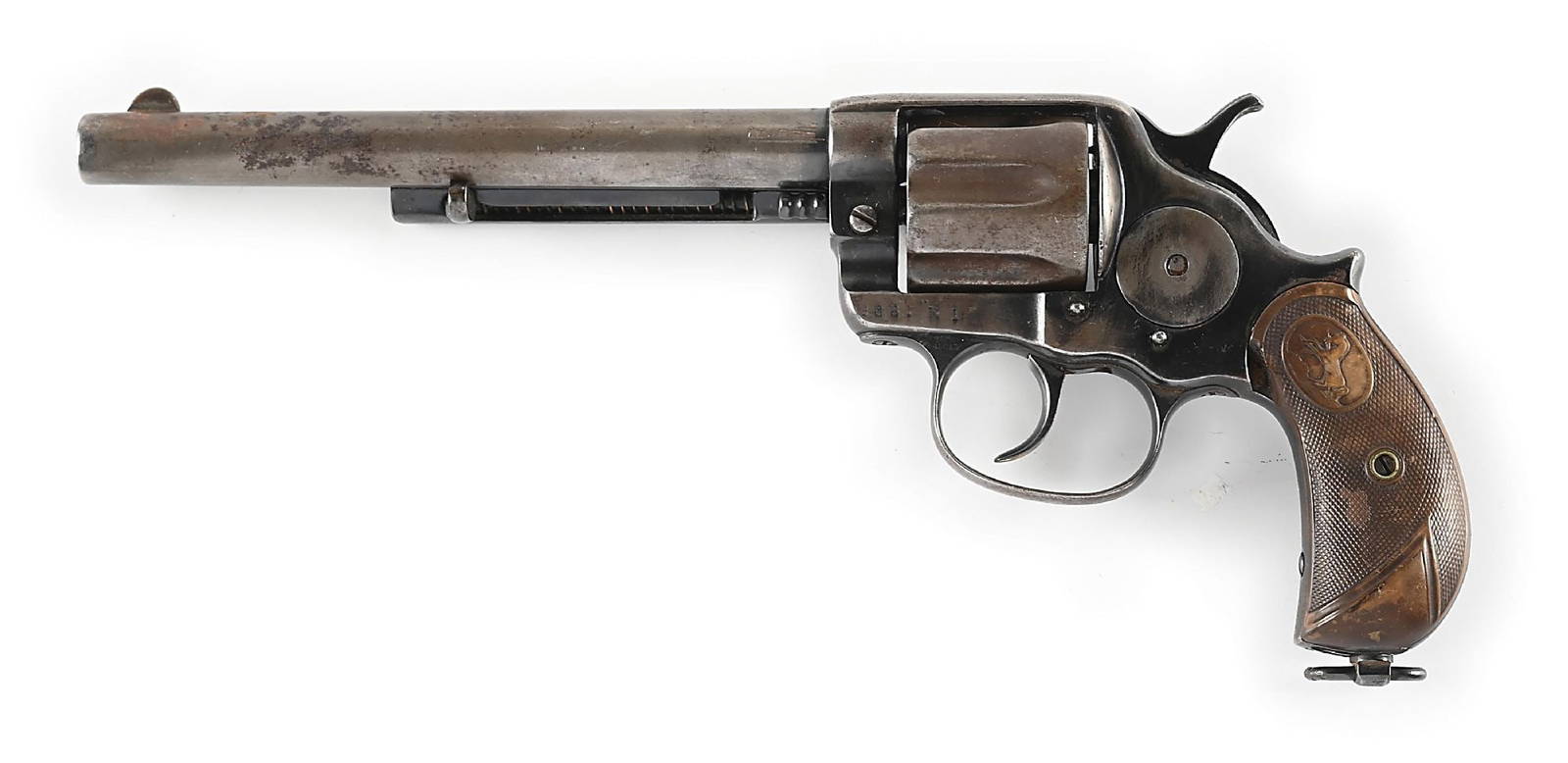 (a) Canadian Military Colt Model 1878 Double Action Revolver. Auction
