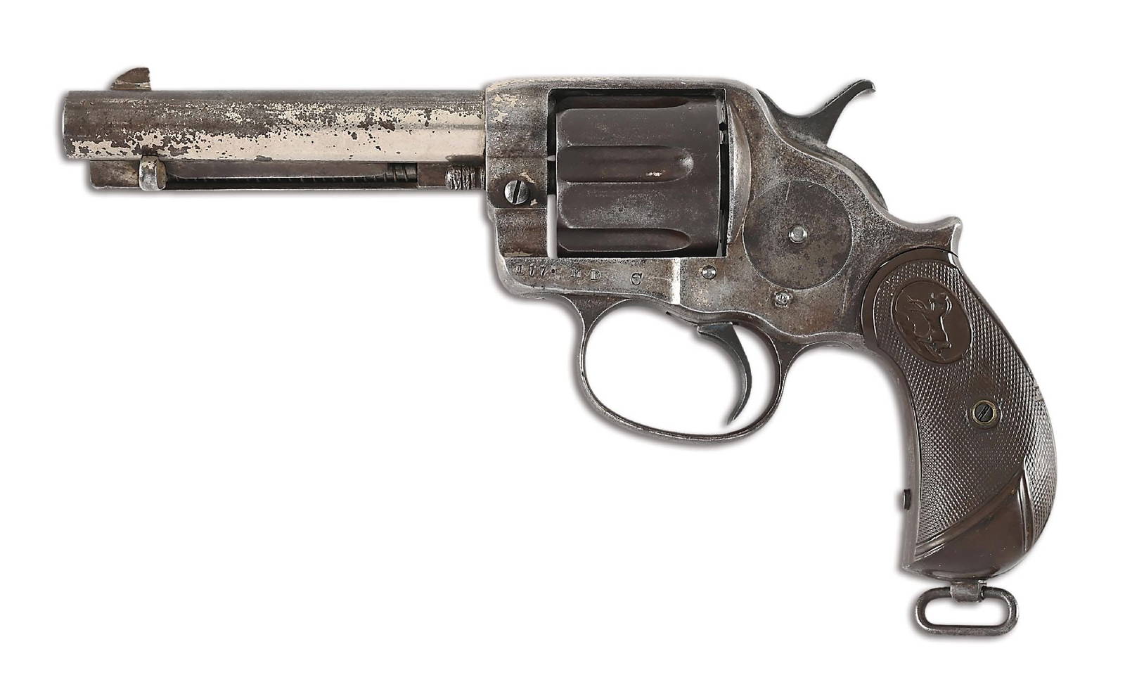 (a) Canadian Militia Marked Colt Model 1878 Double Action Revolver. Auction