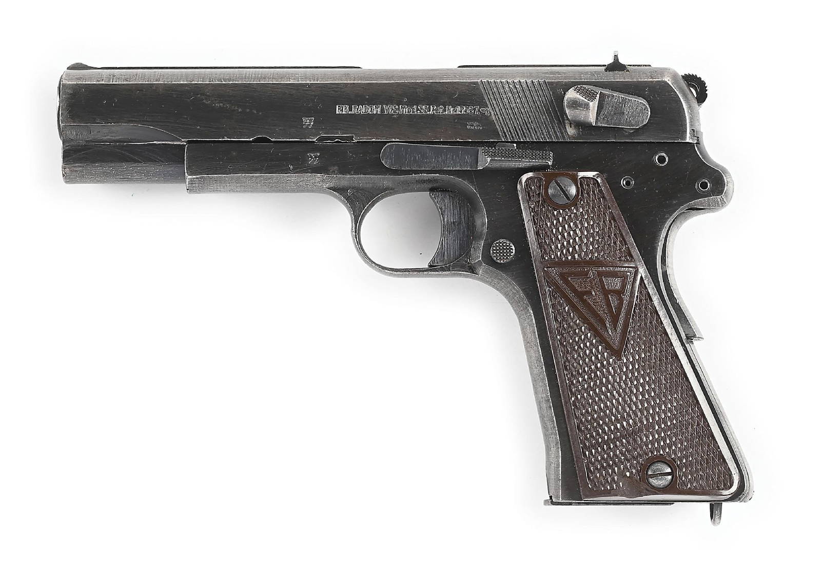 (c) Wwii German Radom Vis 35 Semi-automatic Pistol. Auction