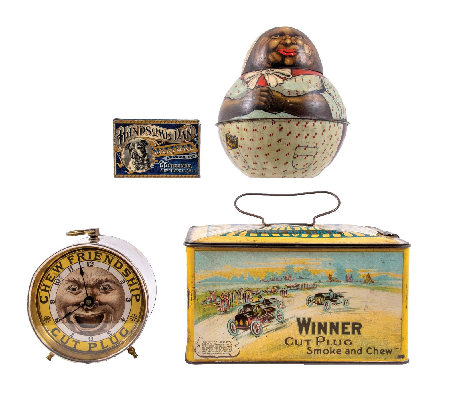 Collection Of 4 Tobacco-related Advertising Items Auction