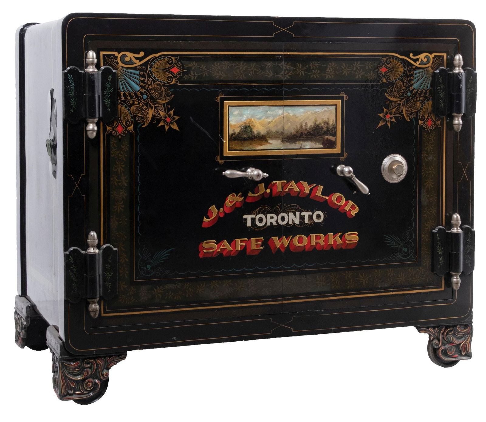 J & J Taylor Toronto Safe Works Monumental Safe Auction