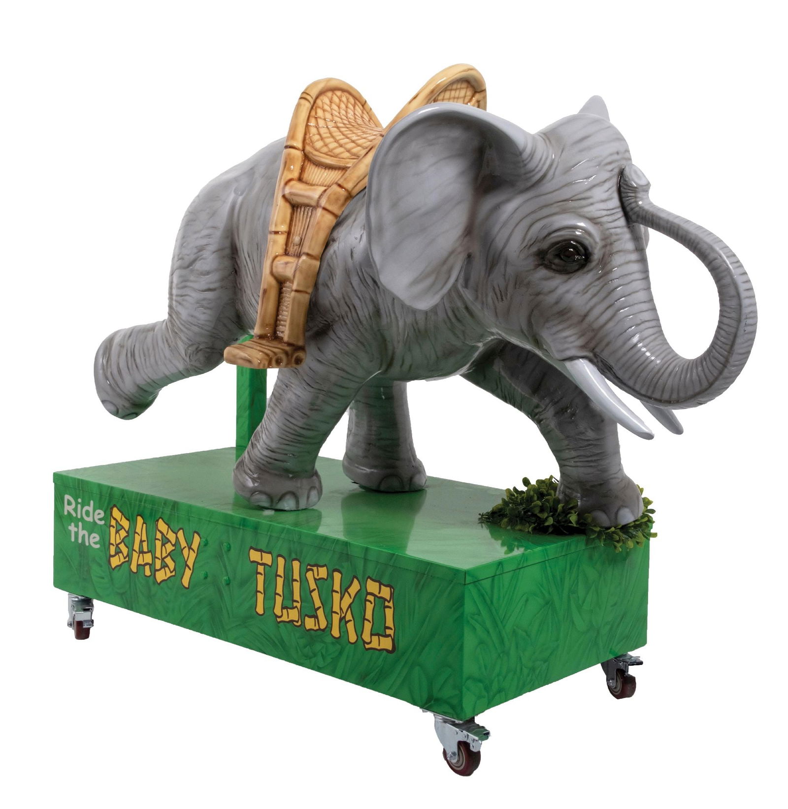 Baby Tusko Elephant Kiddie Ride