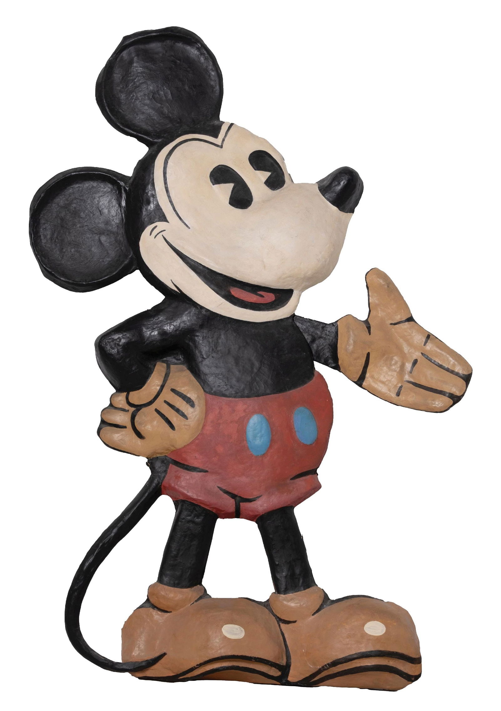 Unusual & Rare 3d Window Display Of Mickey Mouse Auction