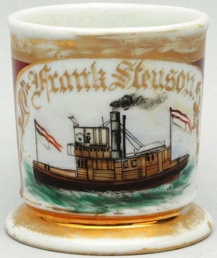 Ship Shaving Mug.