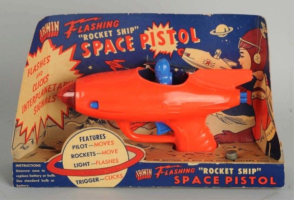 Plastic Irwin Rocket Ship Space Pistol.