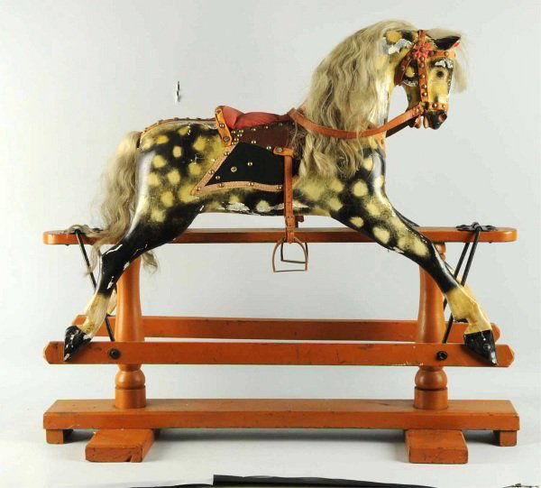 Painted Spotted Wooden Rocking Hobby Horse. - Sep 07, 2013 | Dan Morphy ...
