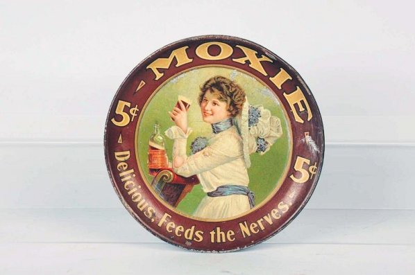 1905-10 Moxie Tip Tray. - Oct 04, 2013 | Dan Morphy Auctions in PA