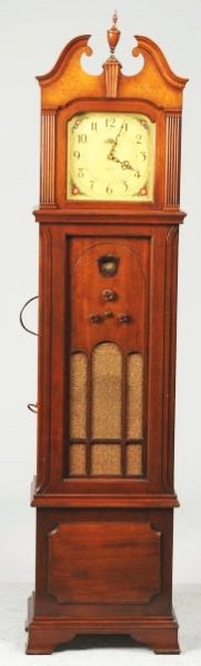 Philco Model 70 Grandfather Clock Radio.