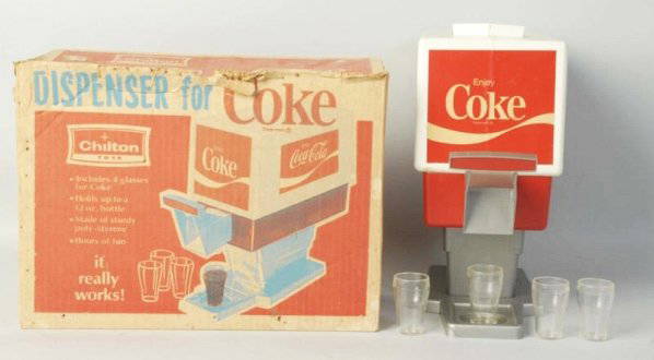 1970s Coca Cola Toy Dispenser & Box.