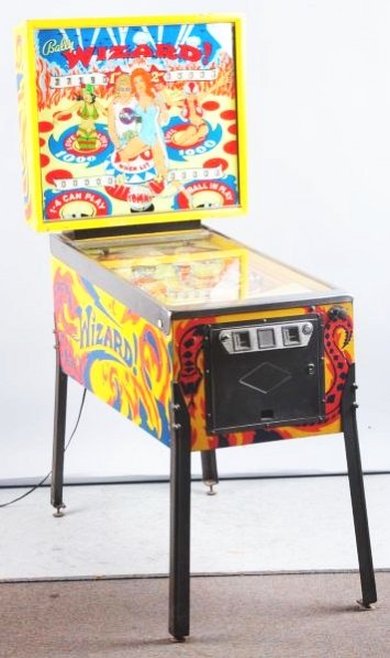 Bally Wizard Pinball Machine. - Dec 06, 2013 | Dan Morphy Auctions in PA