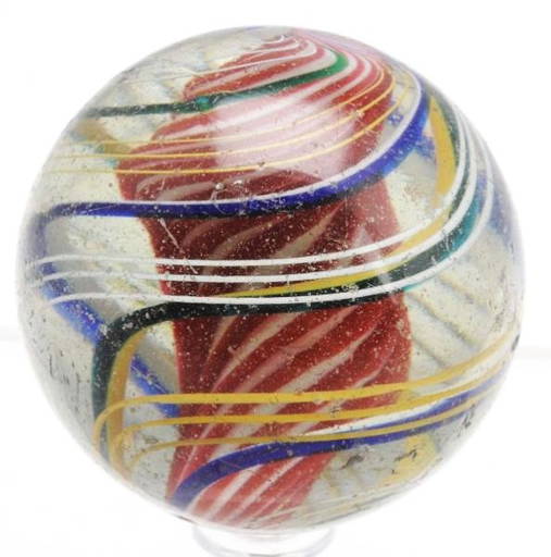 Large 3 Stage Solid Core Swirl Marble.