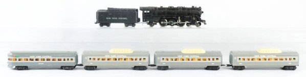 Marx New York Central Passenger Train Set.