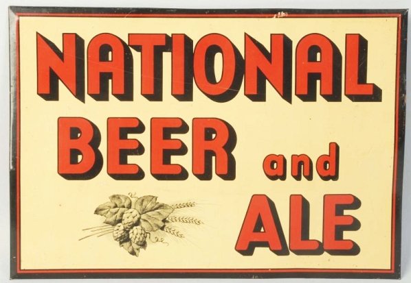 National Beer Sign.