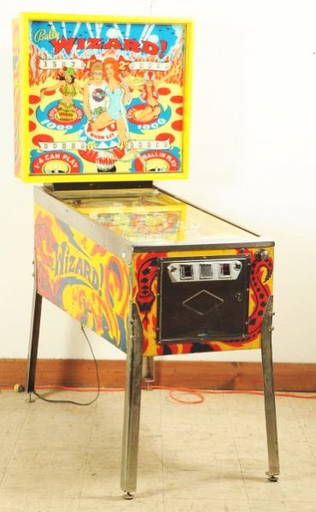 Bally "tommy" Wizard Pinball Machine (1975).