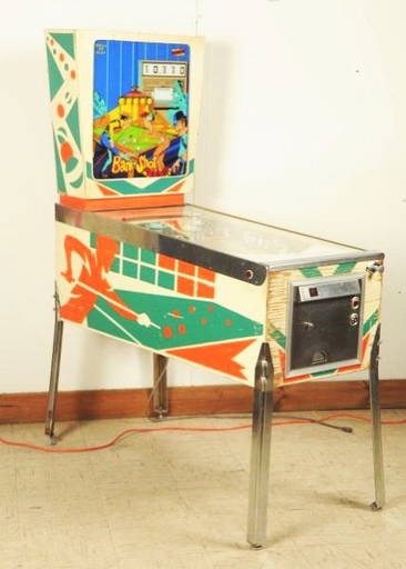 Gottlieb Bank Shot Pinball Machine.