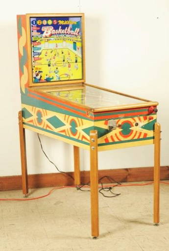 Gottlieb Basketball Pinball Machine (1949). - Feb 21, 2014 | Dan Morphy ...